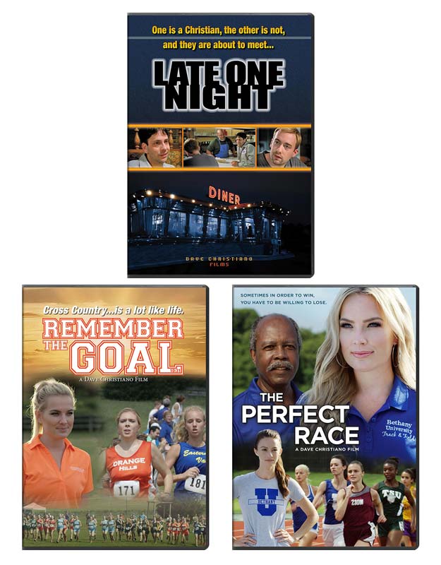 Late One Night, Remember The Goal, The Perfect Race - DVD - 3 Pack – ChristianFilms.com